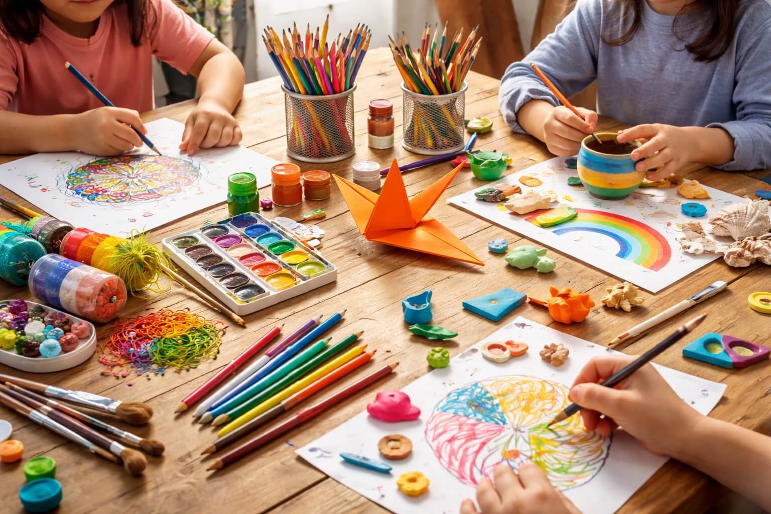 Fabriquer un volcan en papier : une activité ludique et éducative pour ...